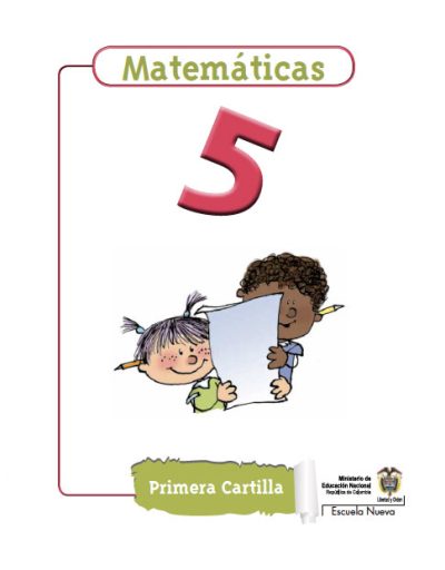 Libros de Matemáticas de 5 grado 2025 【 Descargar PDF
