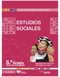 Libro de estudios sociales de 5 grado2025 【 PDF