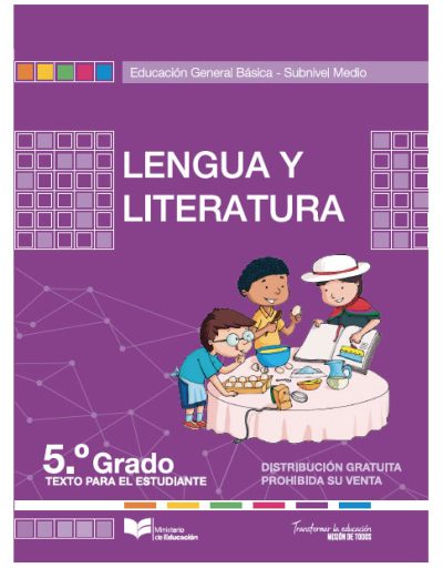 Libro de Lengua y literatura de 5 grado2025 【 PDF